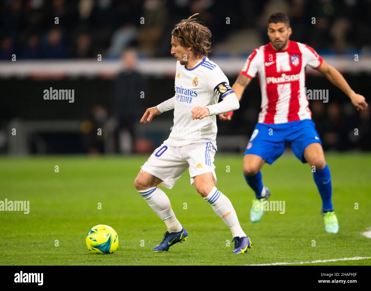 Estadio Santiago Bernabeu, Madrid, Spain. 12th Dec, 2021. La Liga ...