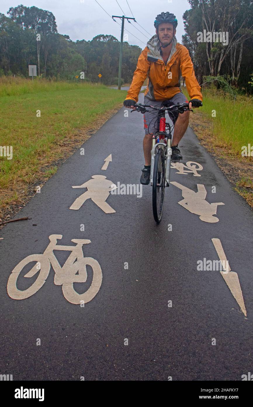 The Hermitage Road bike path in the Hunter Valley Stock Photo - Alamy