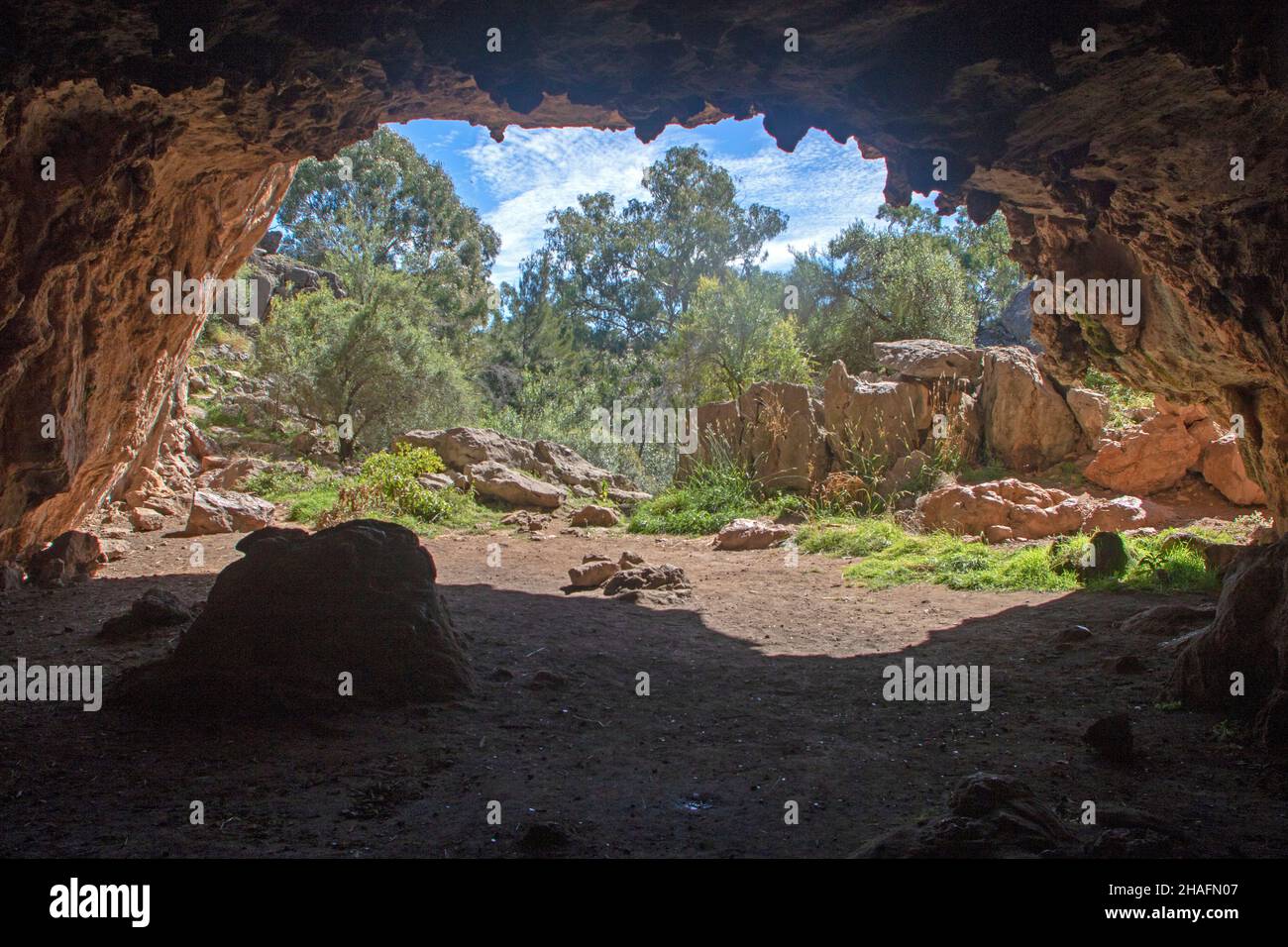 Arch Cave in Borenore Karst Conservation Reserve Stock Photo - Alamy