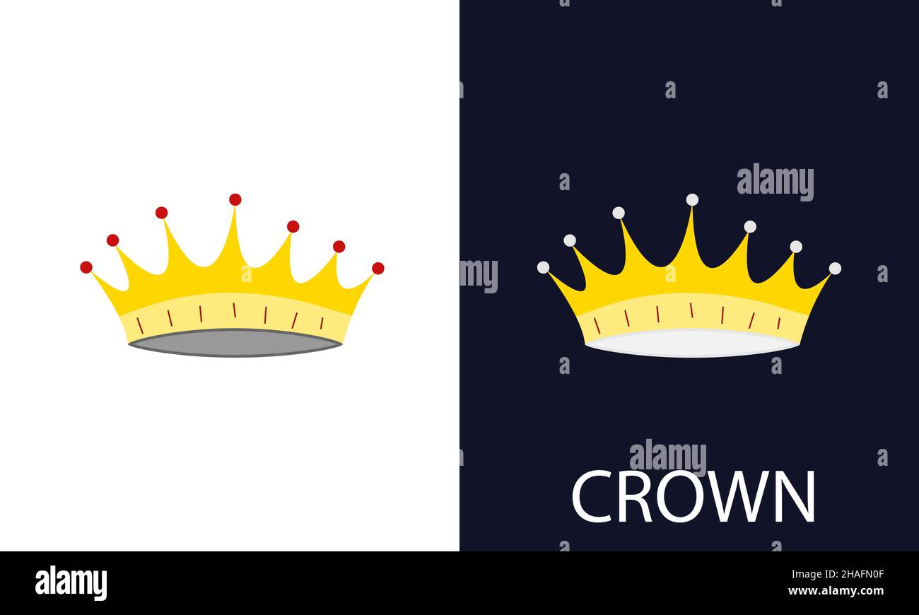 A golden crown for a prince or princess. A symbol of power. For dark ...