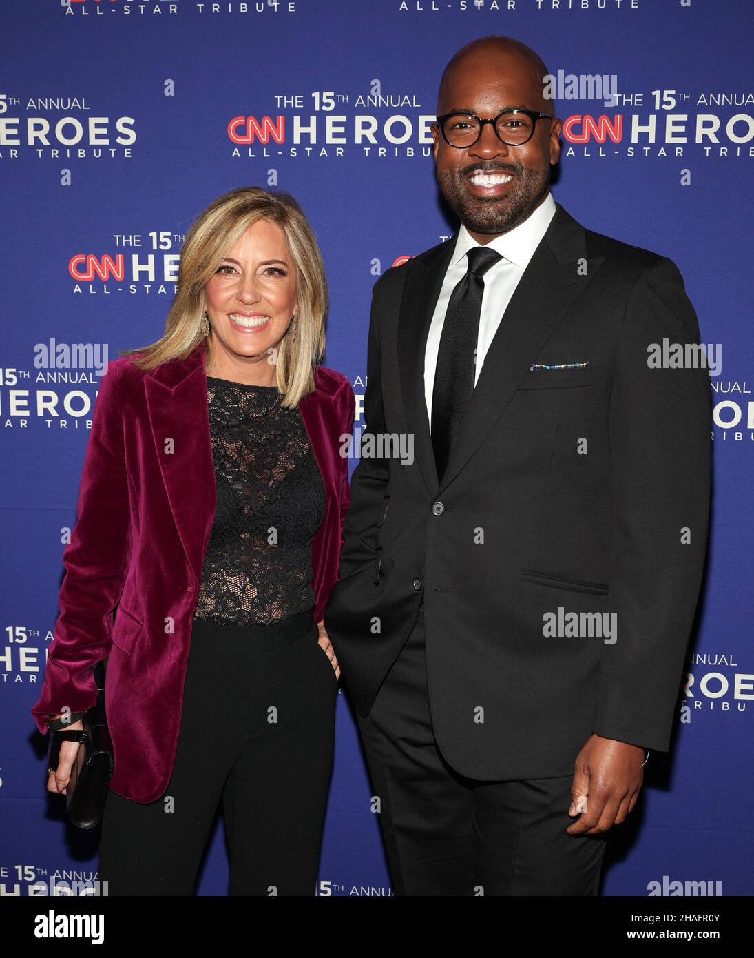 New York, NY, USA. 12th Dec, 2021. Alisyn Camerota, Victor Blackwell at ...