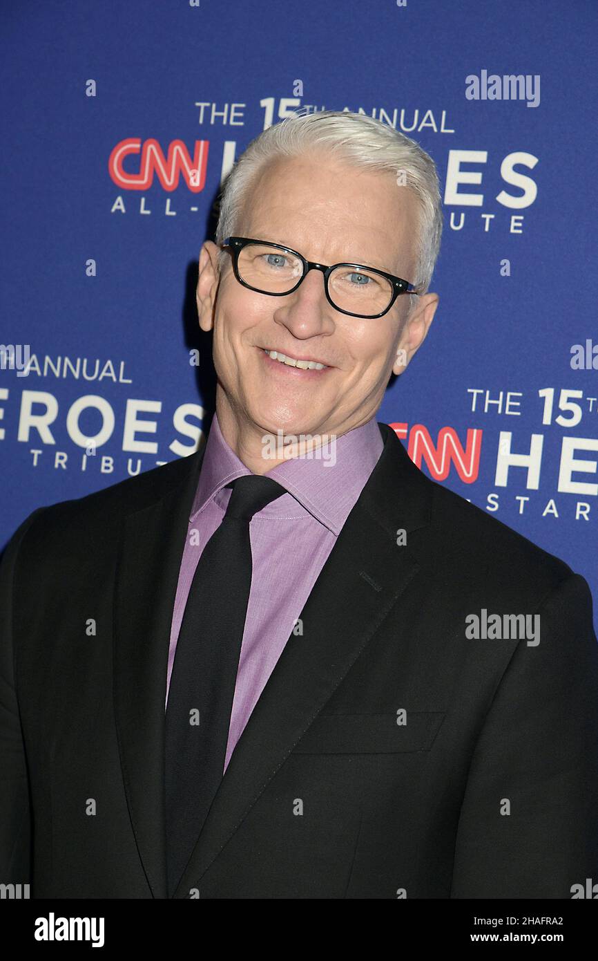 Anderson Cooper attends the 15th Annual CNN Heroes All-Star Tribute on ...