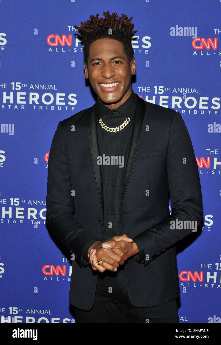 New York, USA. 12th Dec, 2021. Jon Batiste attends the 15th annual CNN ...