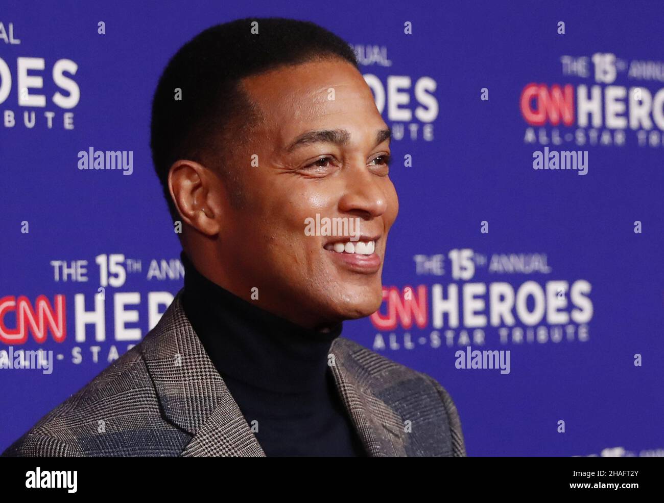 New York, United States. 12th Dec, 2021. Don Lemon arrives on the red ...