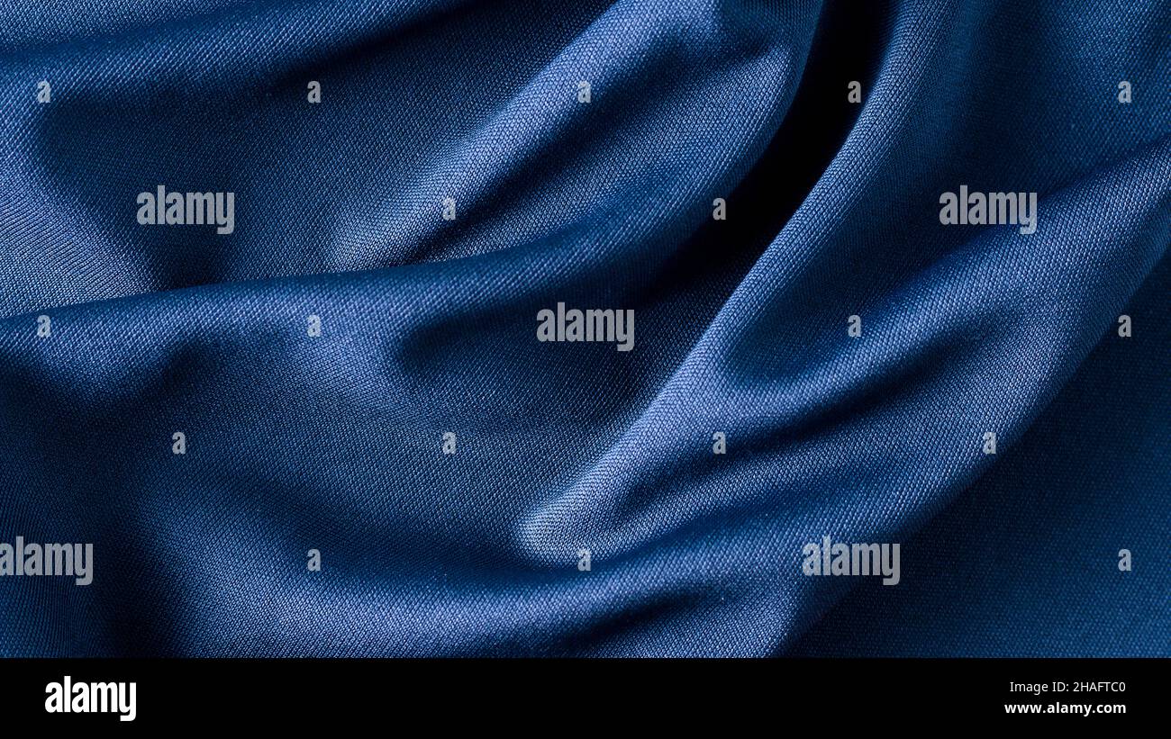 blue fabric cloth background texture Stock Photo - Alamy