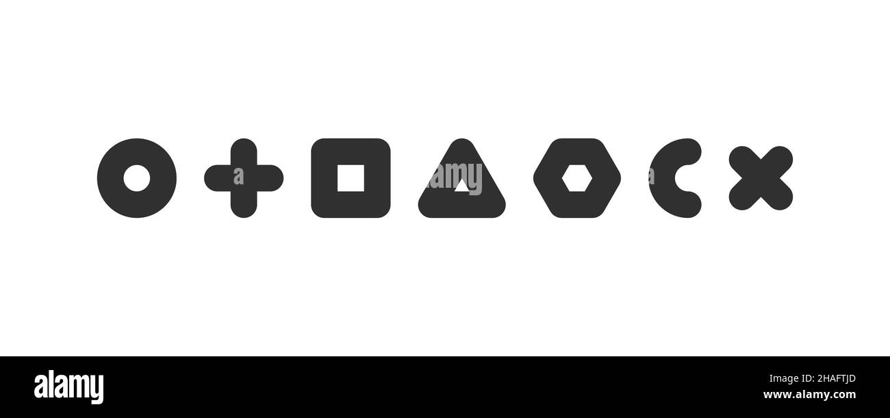 Transformation symbol. Geometric abstract shapes. Simple business logo ...