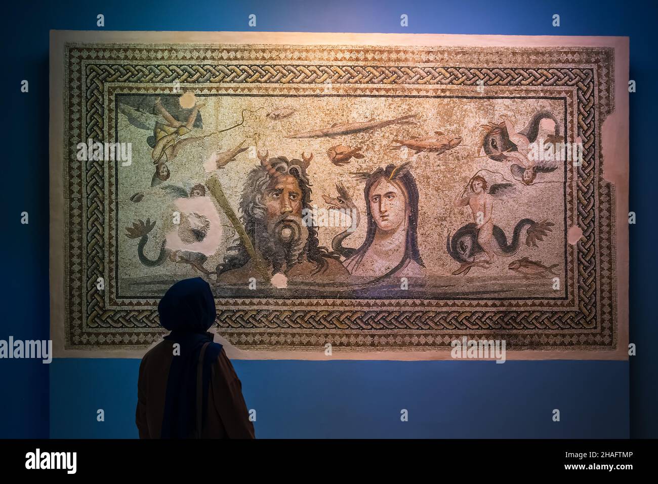 Zeugma mosaic museum hi-res stock photography and images - Alamy