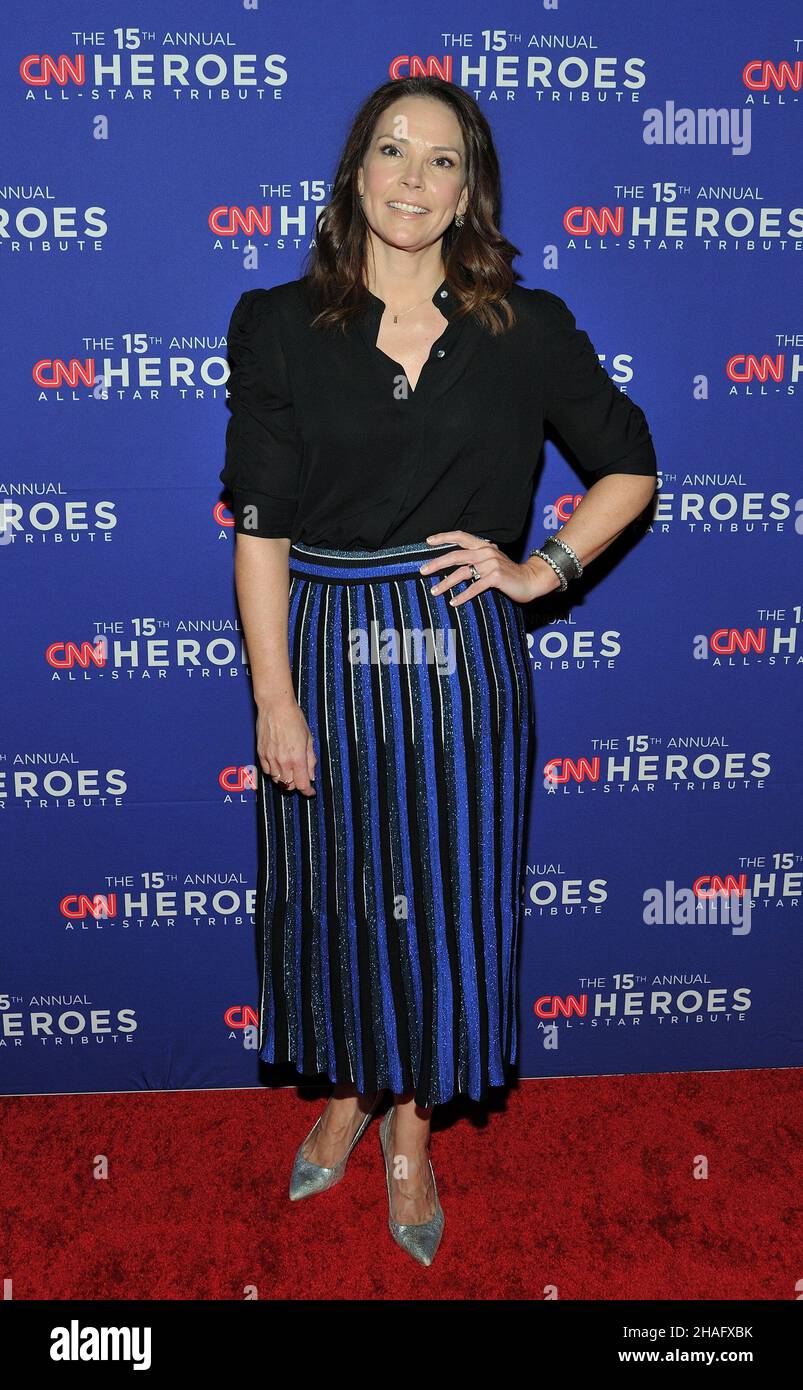 New York, USA. 12th Dec, 2021. Erica Hill attends the 15th annual CNN ...