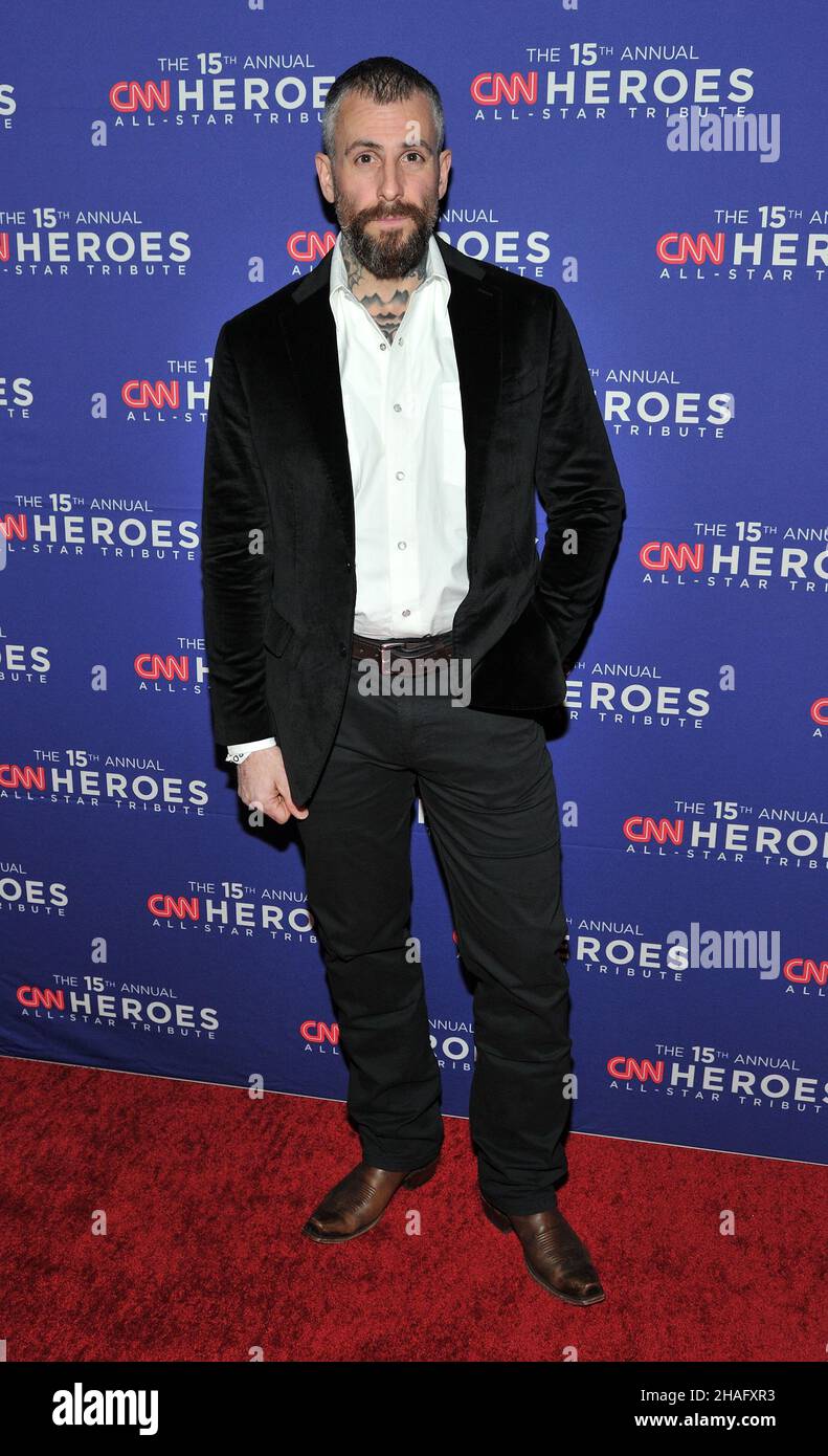New York, USA. 12th Dec, 2021. DC Police Officer Michael Fanone attends ...