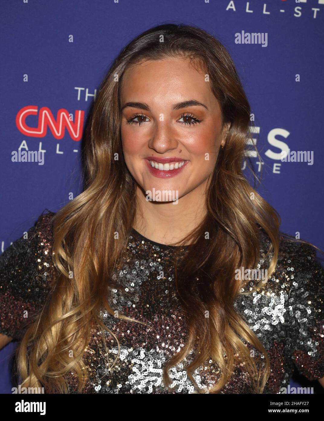 December 12, 2021, New York, New York, USA: Gymnast MAGGIE NICHOLS ...