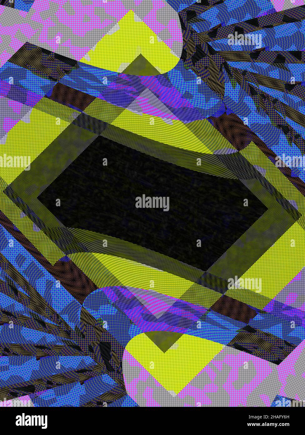 An abstract retro neon diamond shape background image Stock Photo - Alamy