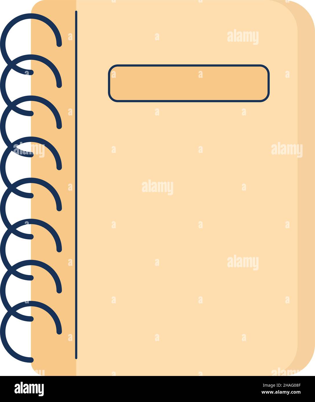 ringed yellow book Stock Vector Image & Art - Alamy