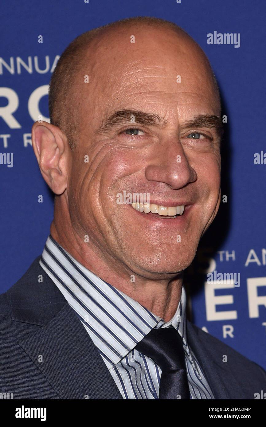 New York, NY, USA. 12th Dec, 2021. Christopher Meloni at arrivals for ...