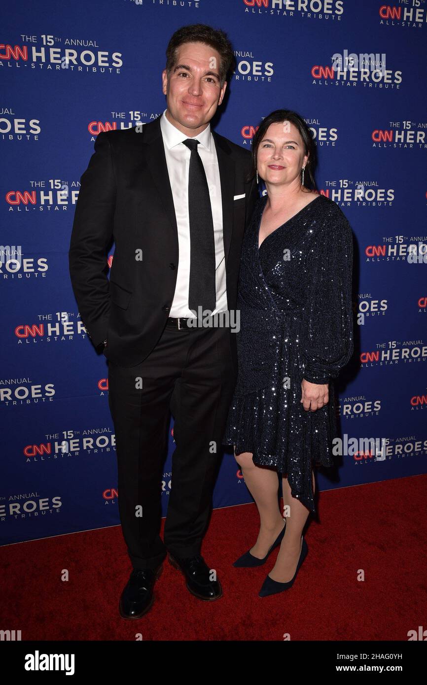 New York, NY, USA. 12th Dec, 2021. Jason Kilar, Jamie Kilar at arrivals ...