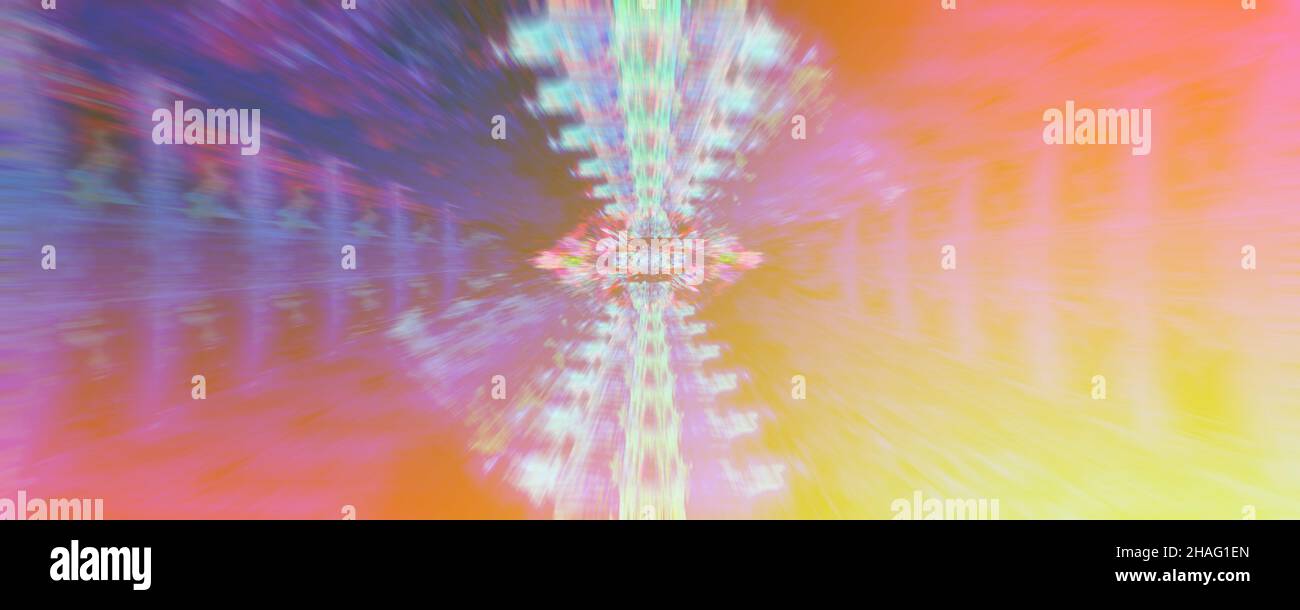 An abstract neon motion blur burst background image Stock Photo - Alamy