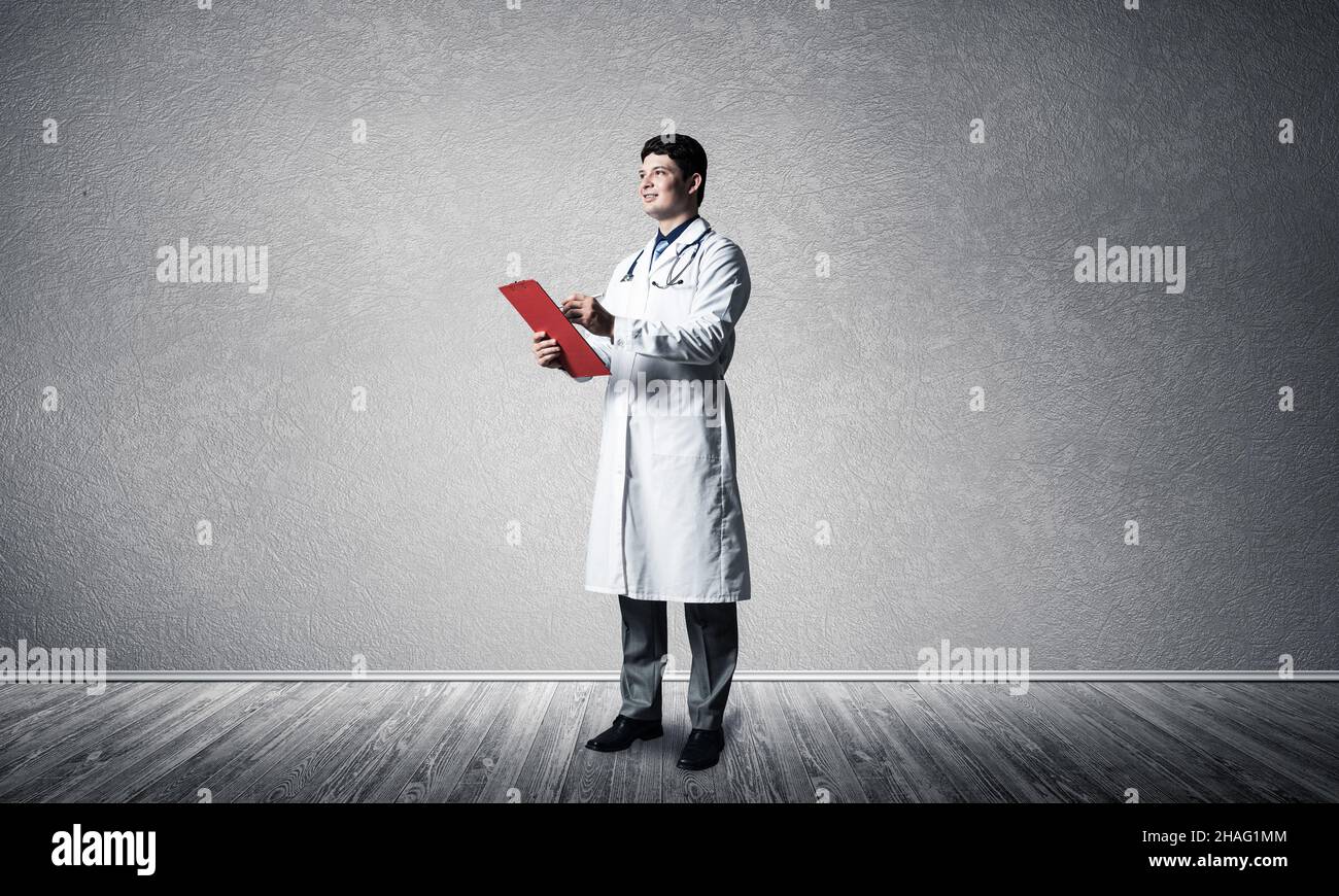 Doctor in hospital red digital hi-res stock photography and images - Alamy