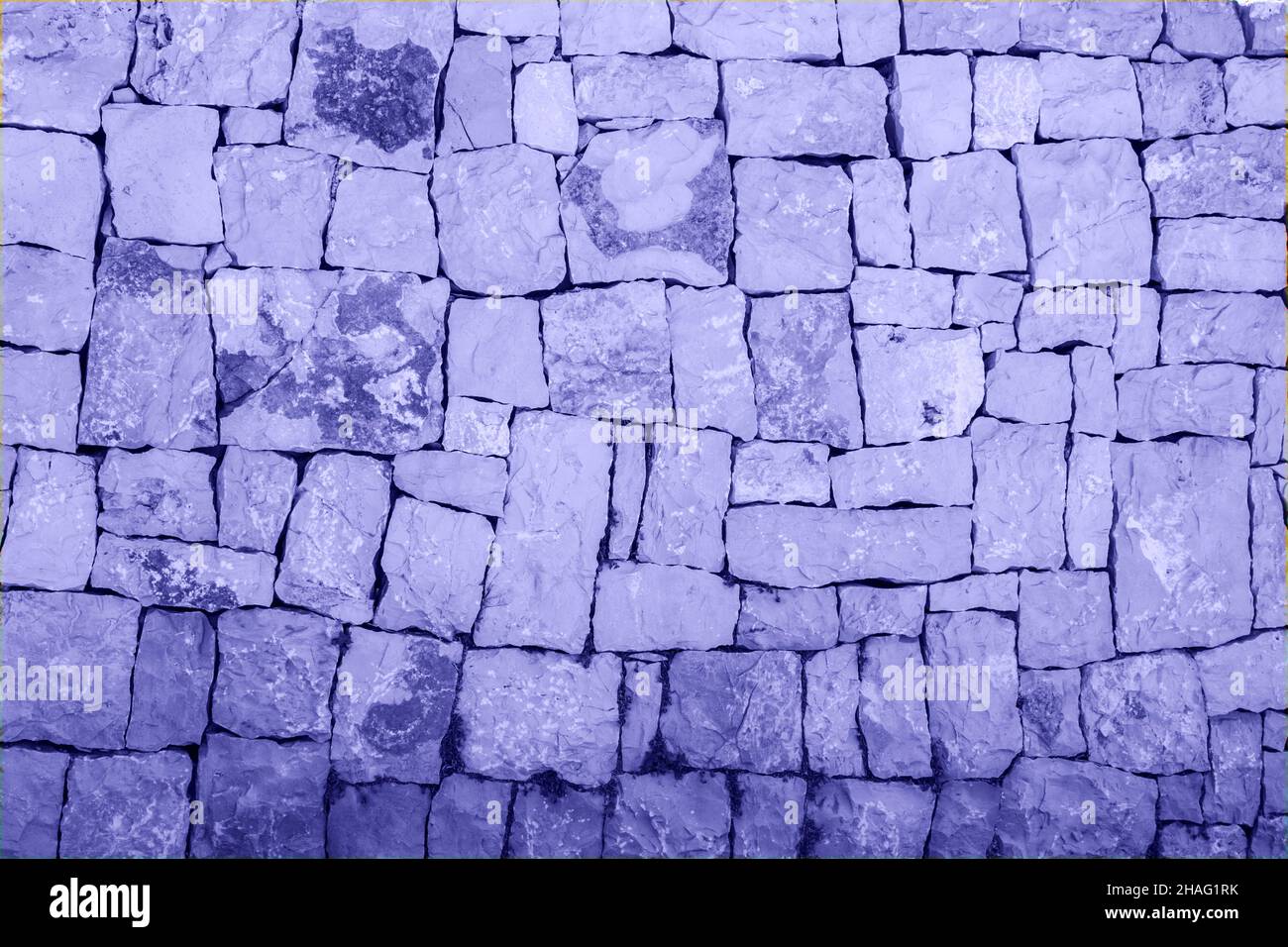 Wall of large square stones, stacked blocks. Great for design and ...