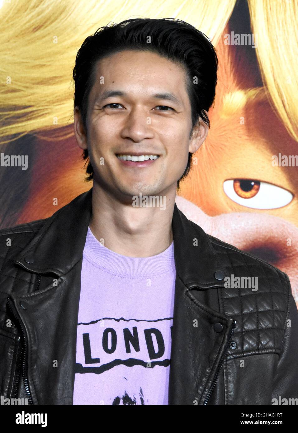 Los Angeles, California, USA 12th December 2021 Actor Harry Shum Jr ...
