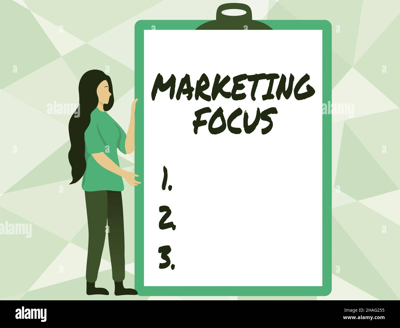 Hand writing sign Marketing Focus. Conceptual photo understanding your ...