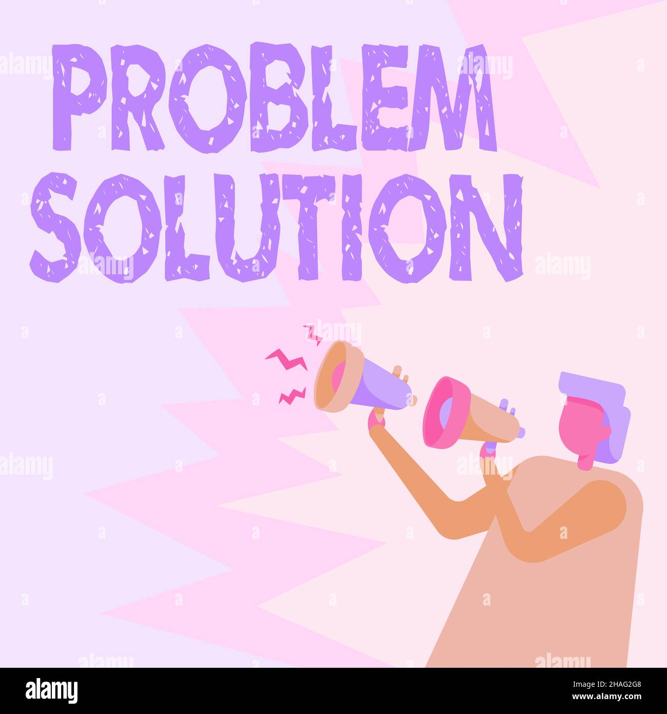 Text showing inspiration Problem Solution. Business showcase solving consists of using generic ...