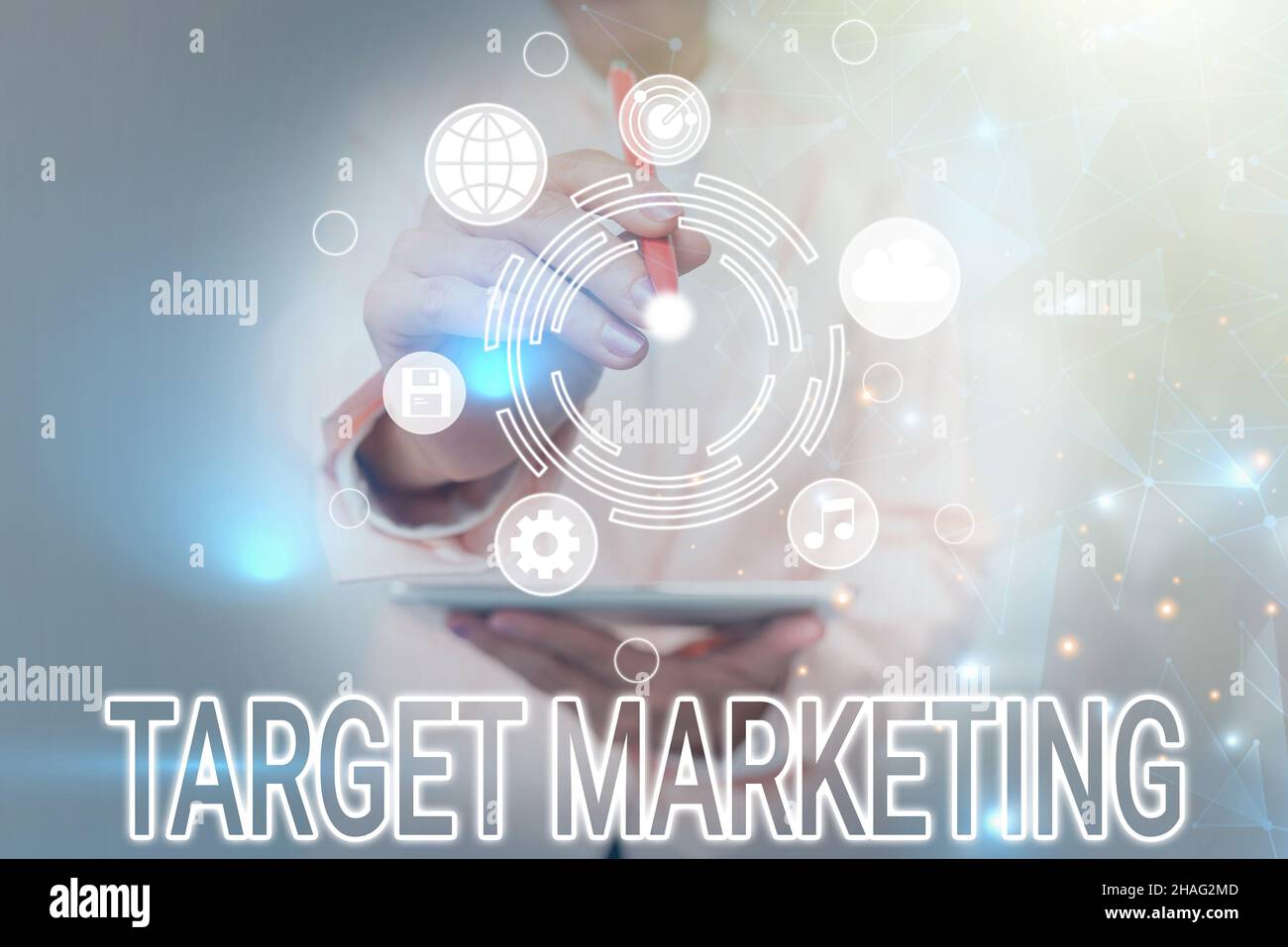 Inspiration showing sign Target Marketing. Business approach Audience ...