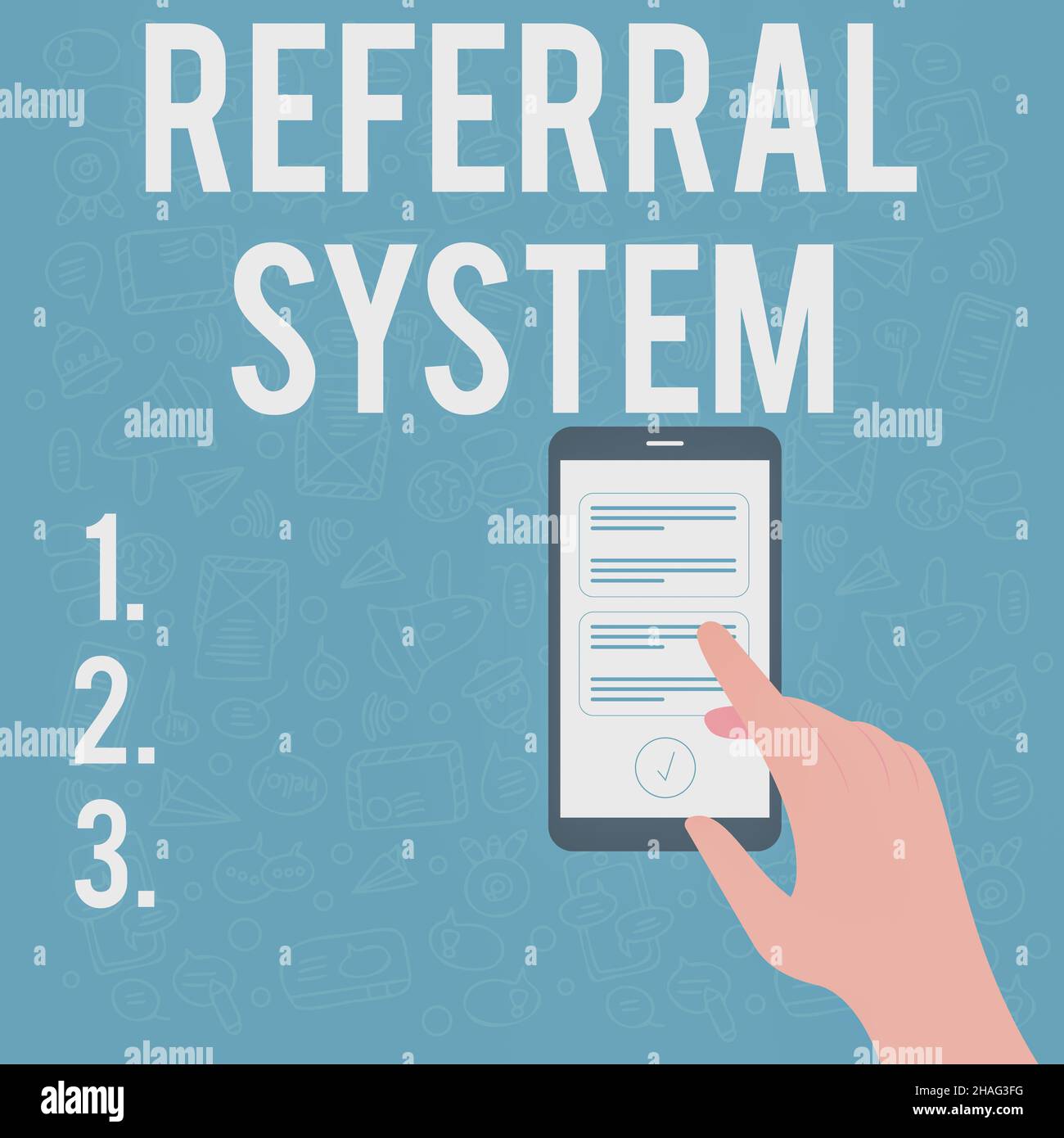 Text showing inspiration Referral System. Business showcase sending own ... Text showing inspiration Referral System. Business showcase sending own ...