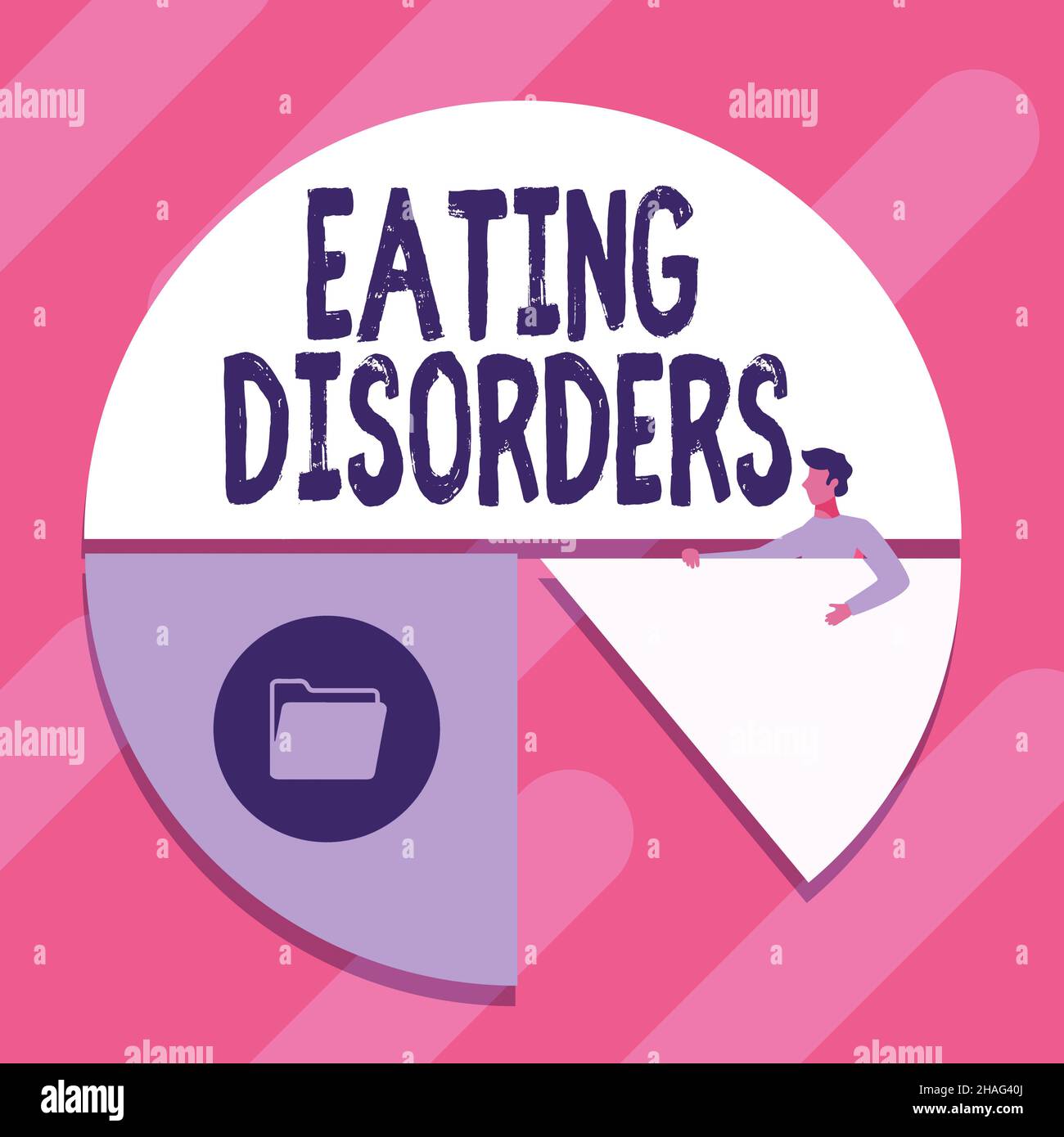 Inspiration showing sign Eating Disorders. Business idea any of a range ...