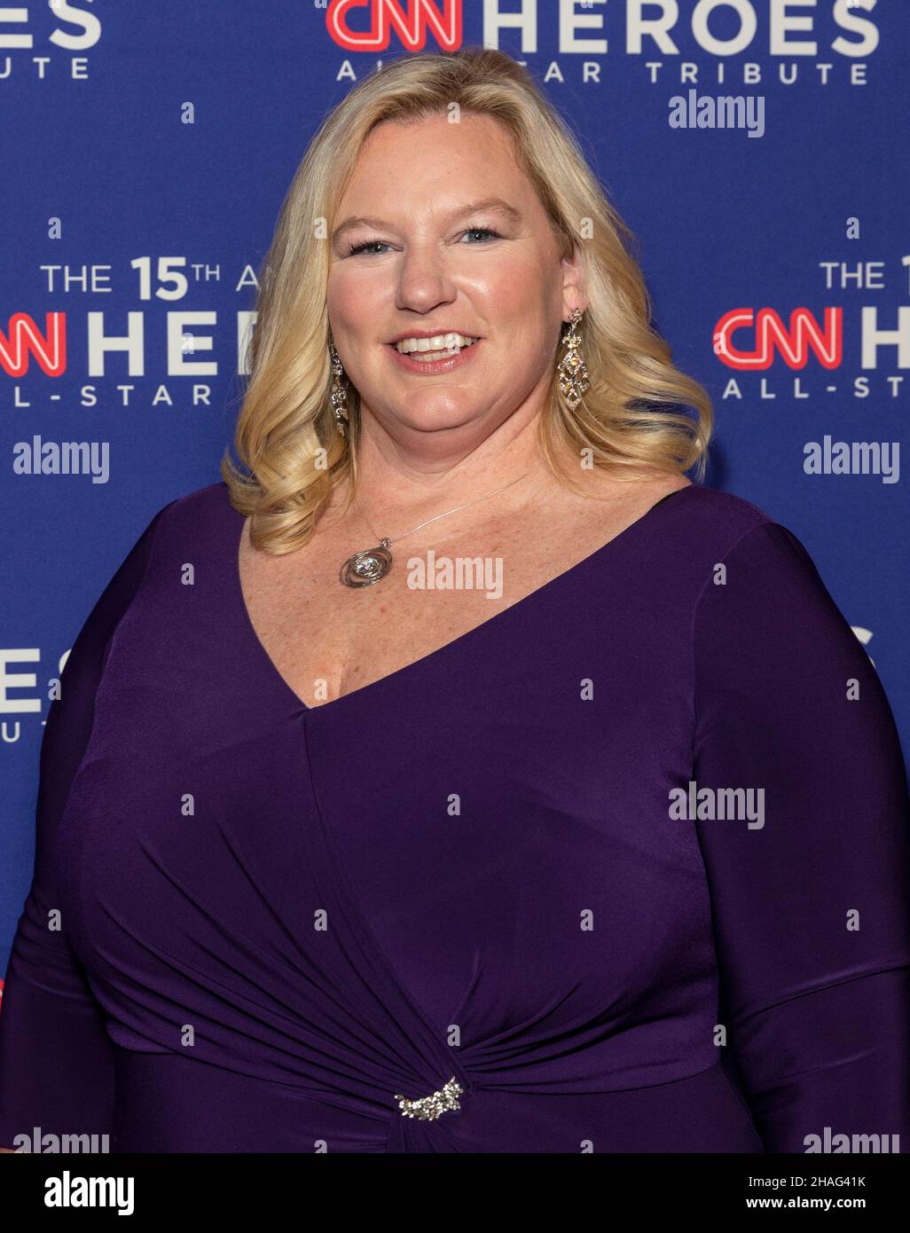 New York, NY - December 12, 2021: CNN Hero 2021 Lynda Doughty attends ...