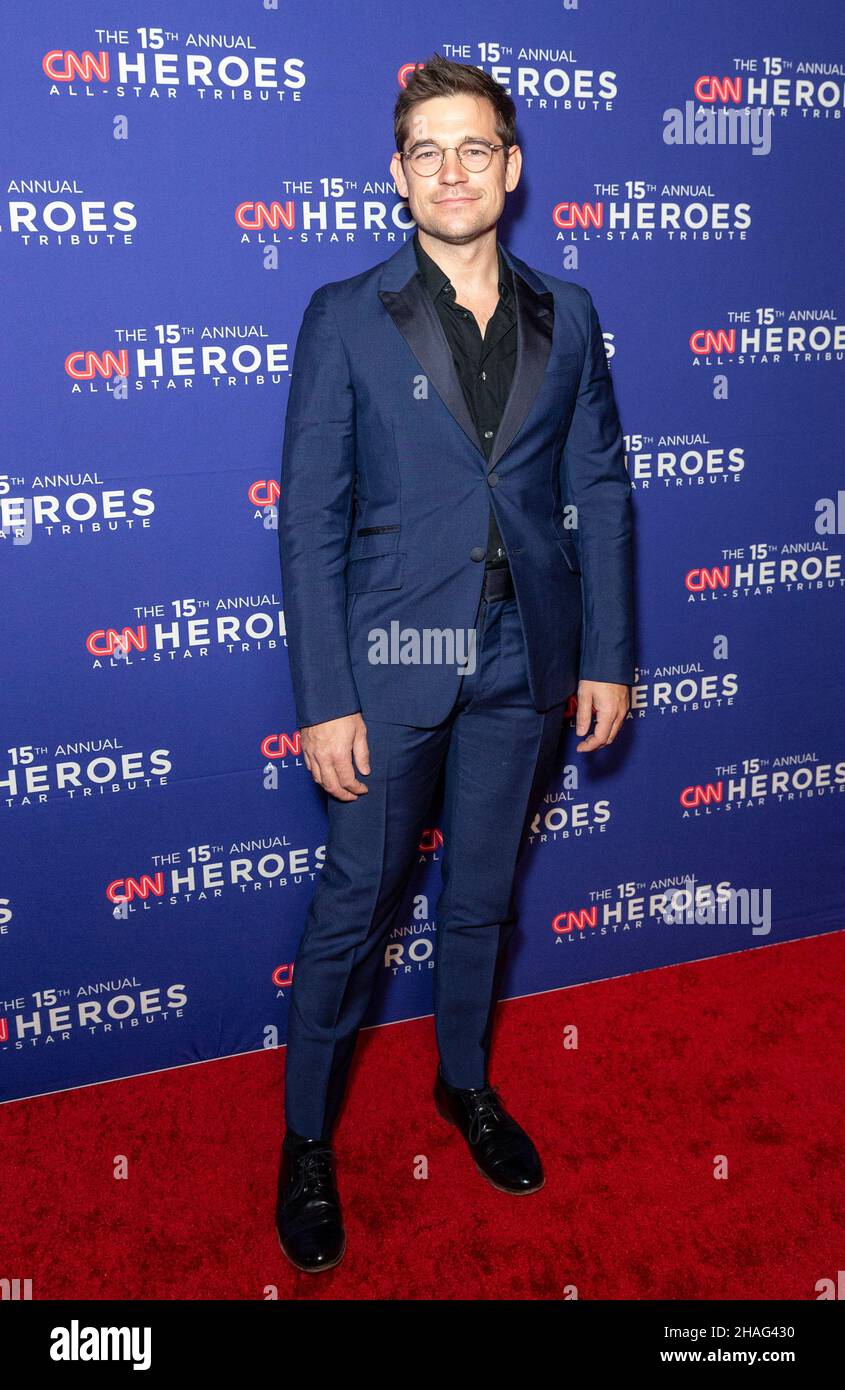 New York, NY - December 12, 2021: Jason Ralph attends 15th Annual CNN ...
