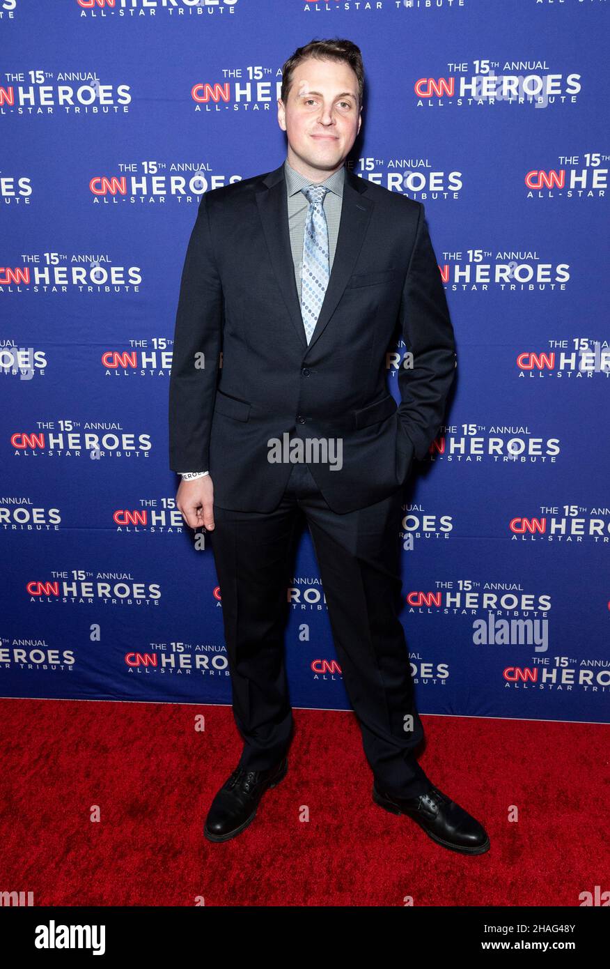 New York, NY - December 12, 2021: Washington DC police officer Daniel Hodges attends 15th Annual ...