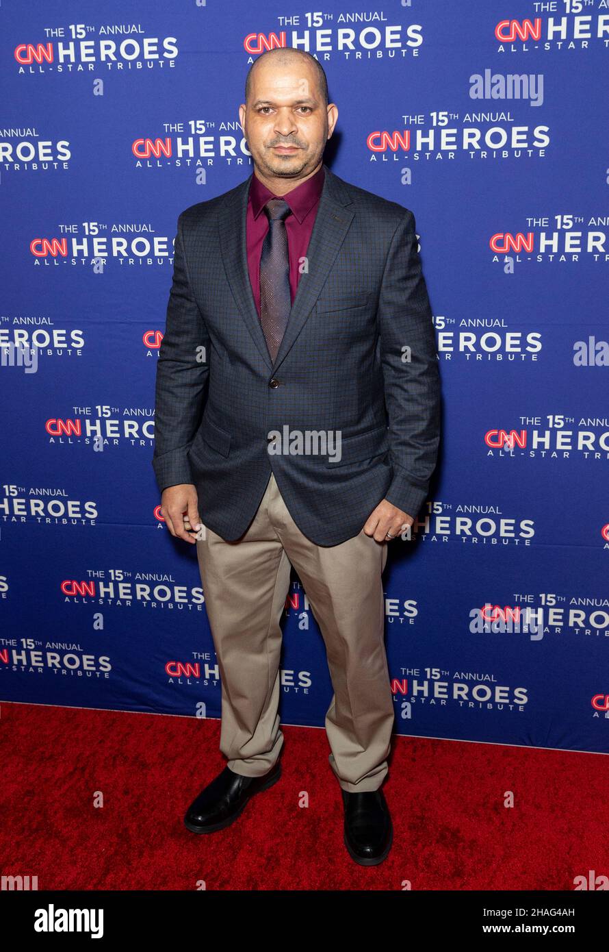 New York, NY - December 12, 2021: US Capitol police sergeant Aquilino ...