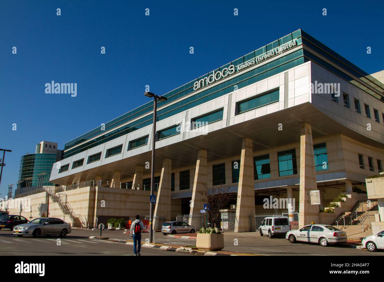 Amdocs development center in israel At HaPnina Street Raanana Stock ...
