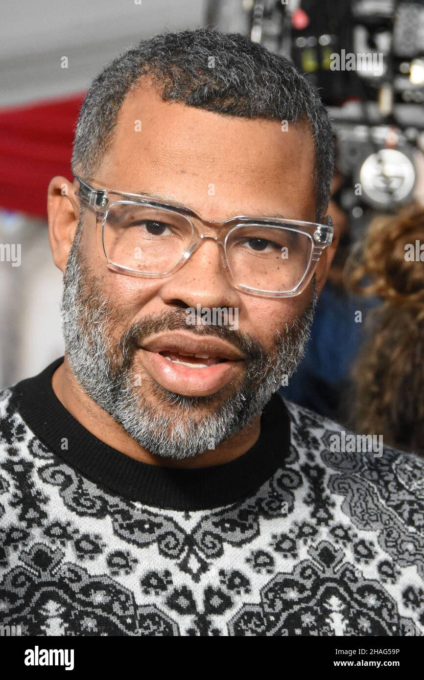 Los Angeles, California, USA 12th December 2021 Director Jordan Peele ...