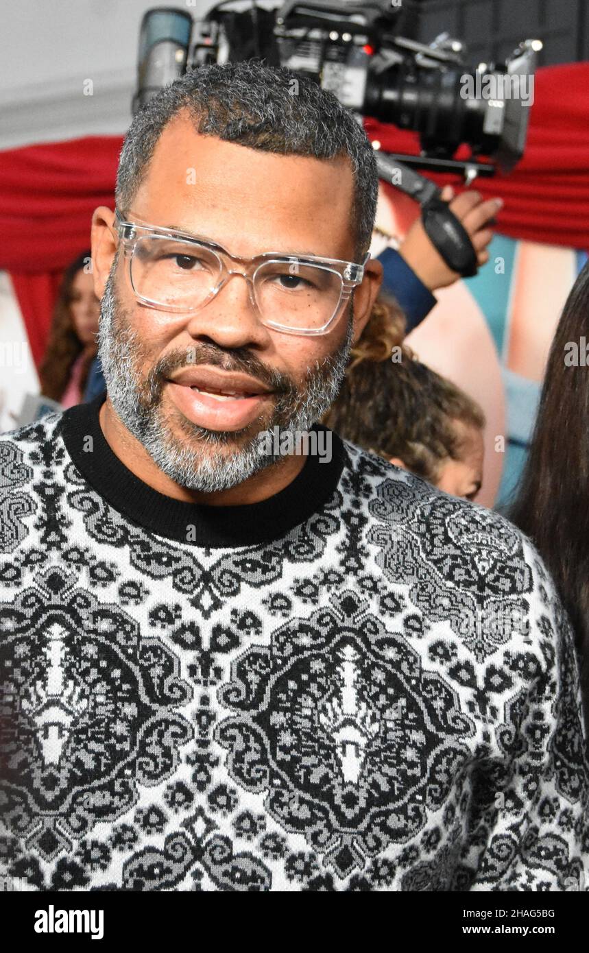 Los Angeles, California, USA 12th December 2021 Director Jordan Peele ...