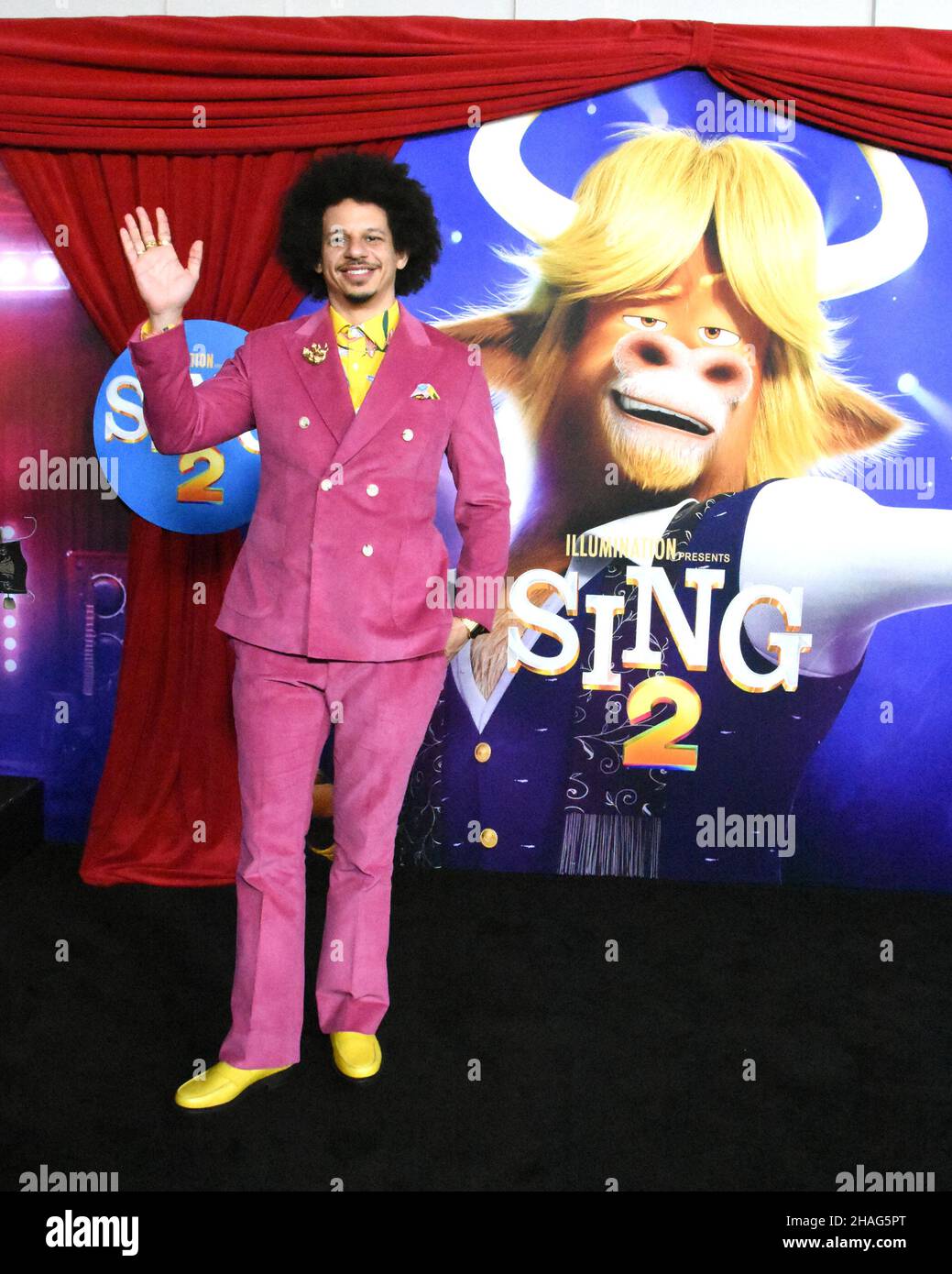 Los Angeles, California, USA 12th December 2021 Actor Eric Andre ...
