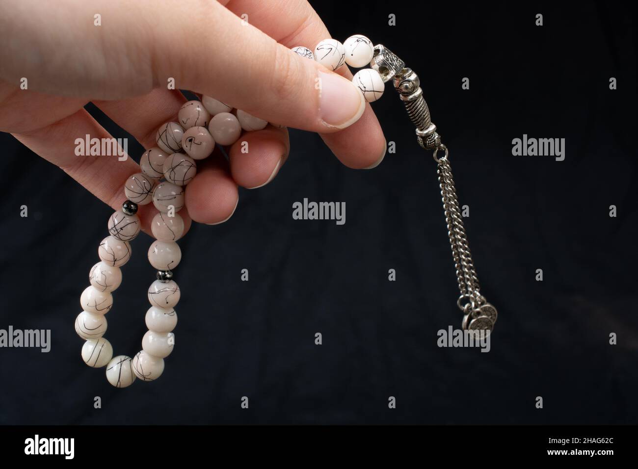 Set of praying beads of certain colors in view Stock Photo - Alamy