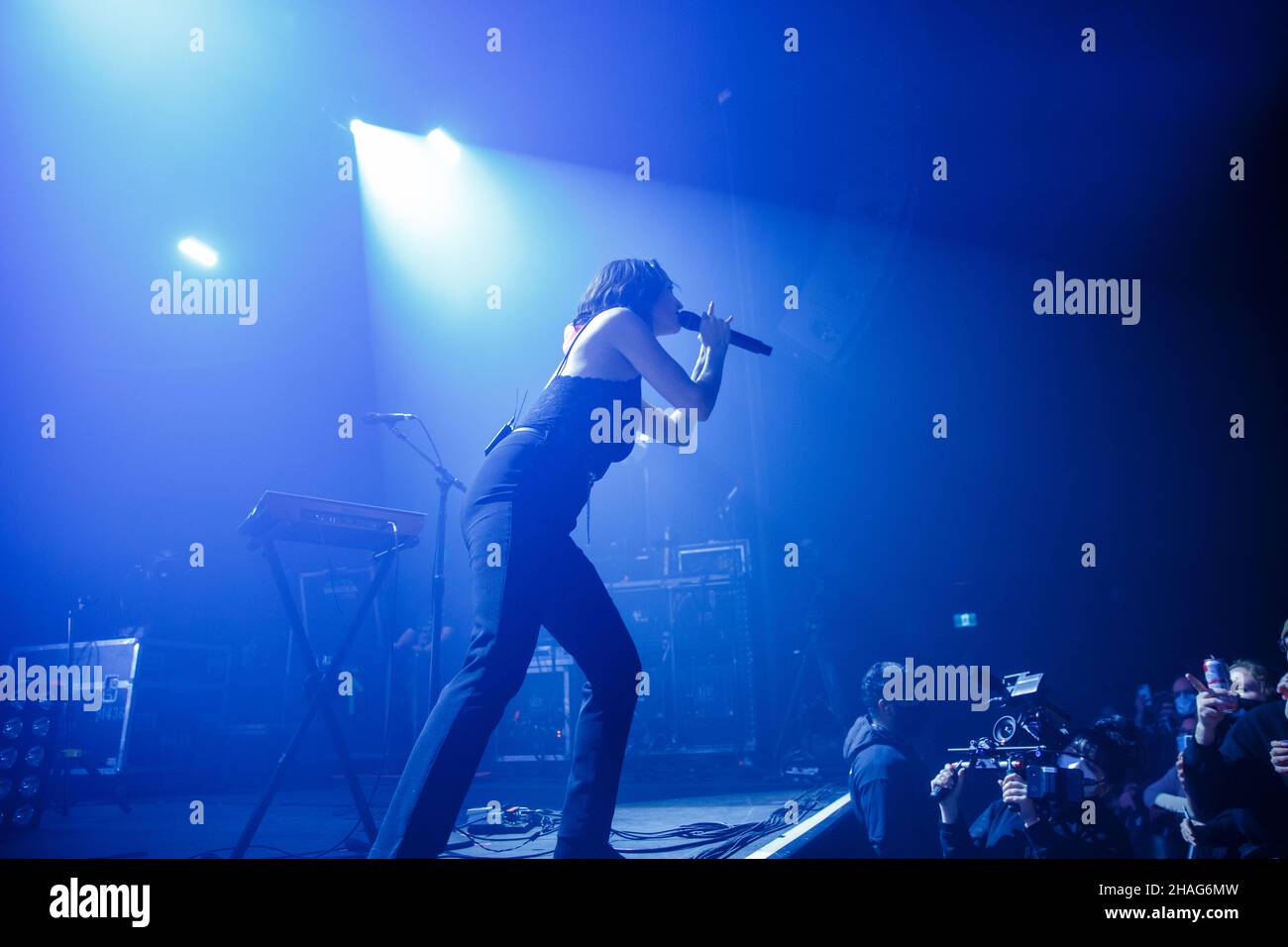 12092021 - Toronto, Ontario, CANADA. Leah Fay of Alternative rock band ...