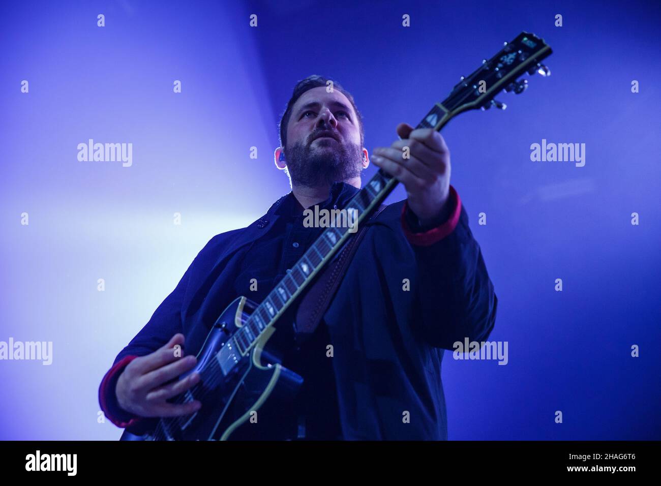 12092021 - Toronto, Ontario, CANADA. Ian Docherty of Alternative rock ...