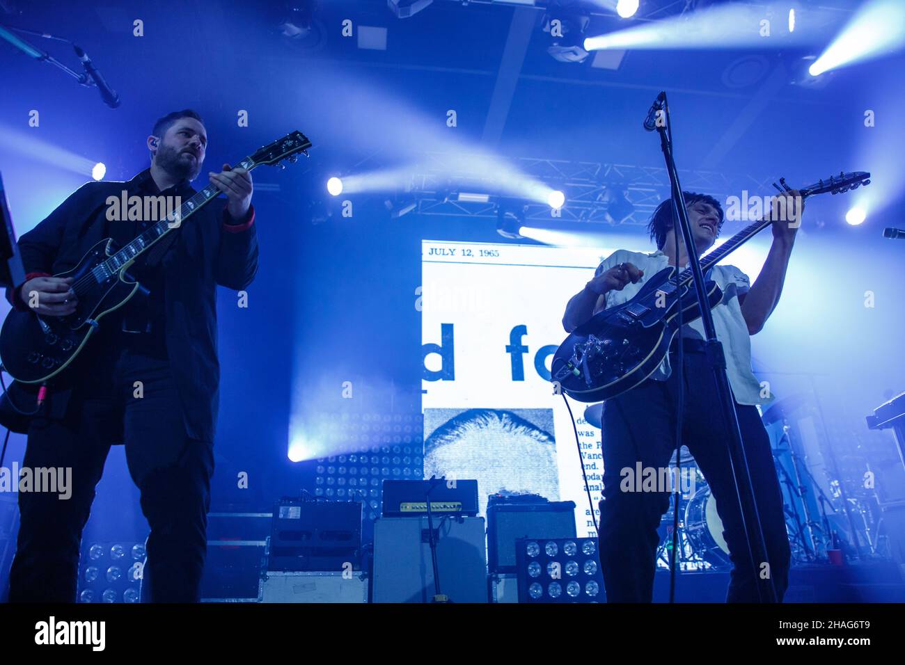 12092021 - Toronto, Ontario, CANADA. Ian Docherty and Peter Dreimanis ...