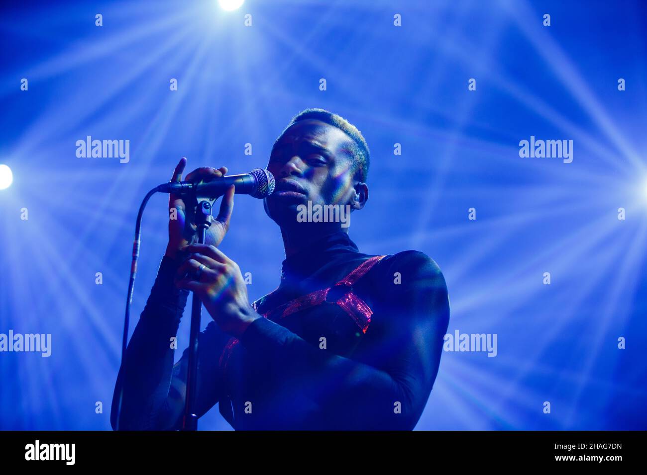 12092021 - Toronto, Canada. Singer and dancer James Baley performing at ...