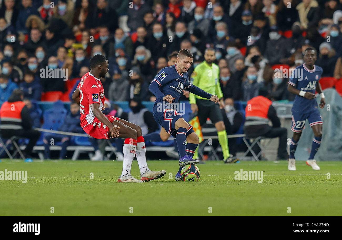 Marco VERRATTI of PSG in action during the Ligue 1 Uber Eats, Day 18 ...
