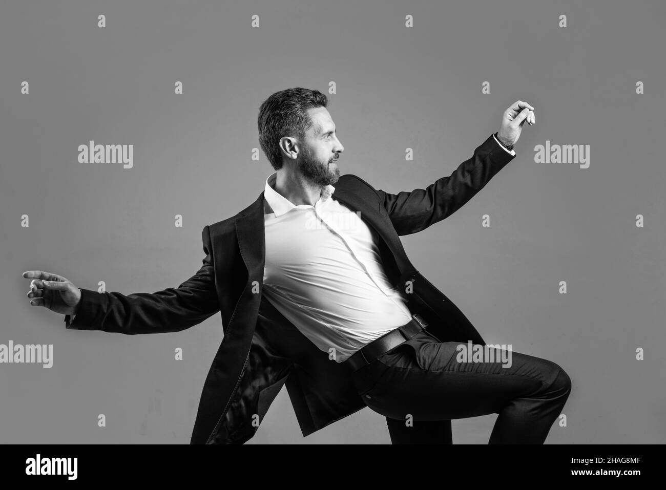 Dancing lawyer Black and White Stock Photos & Images - Alamy