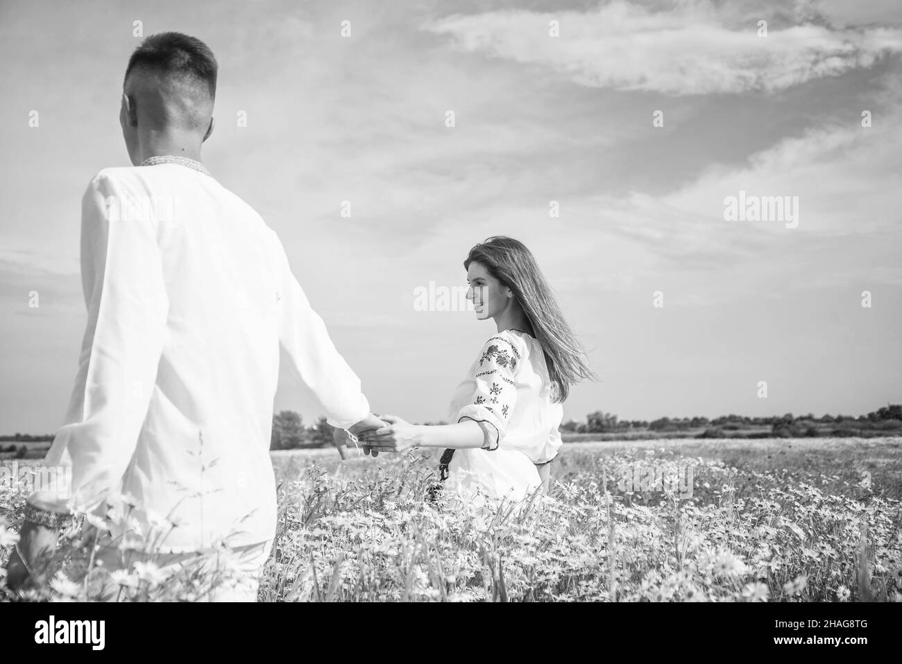 Enjoy the beautiful weather Black and White Stock Photos & Images - Alamy