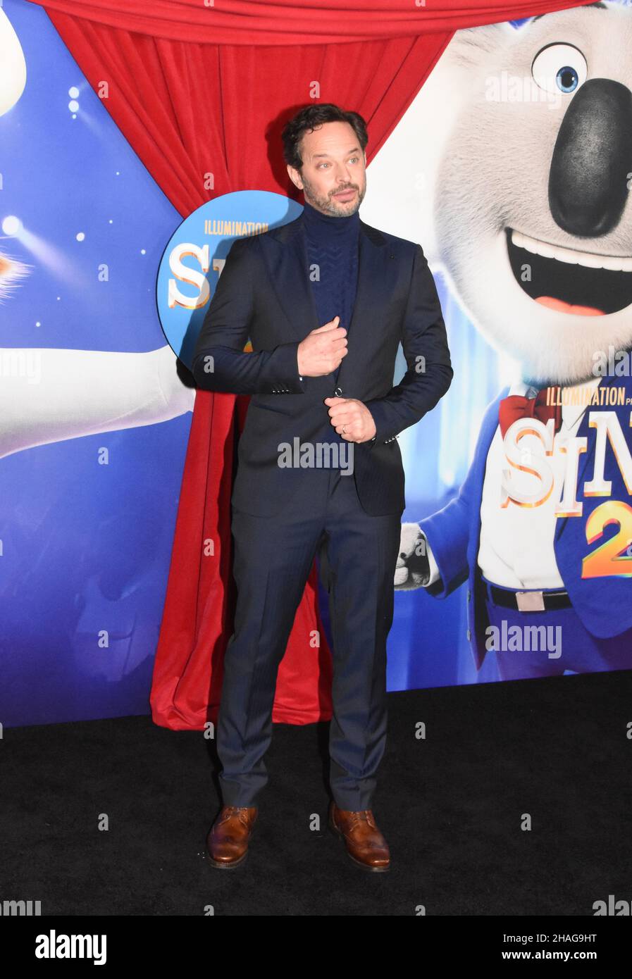 Los Angeles, California, USA 12th December 2021 Actor Nick Kroll ...