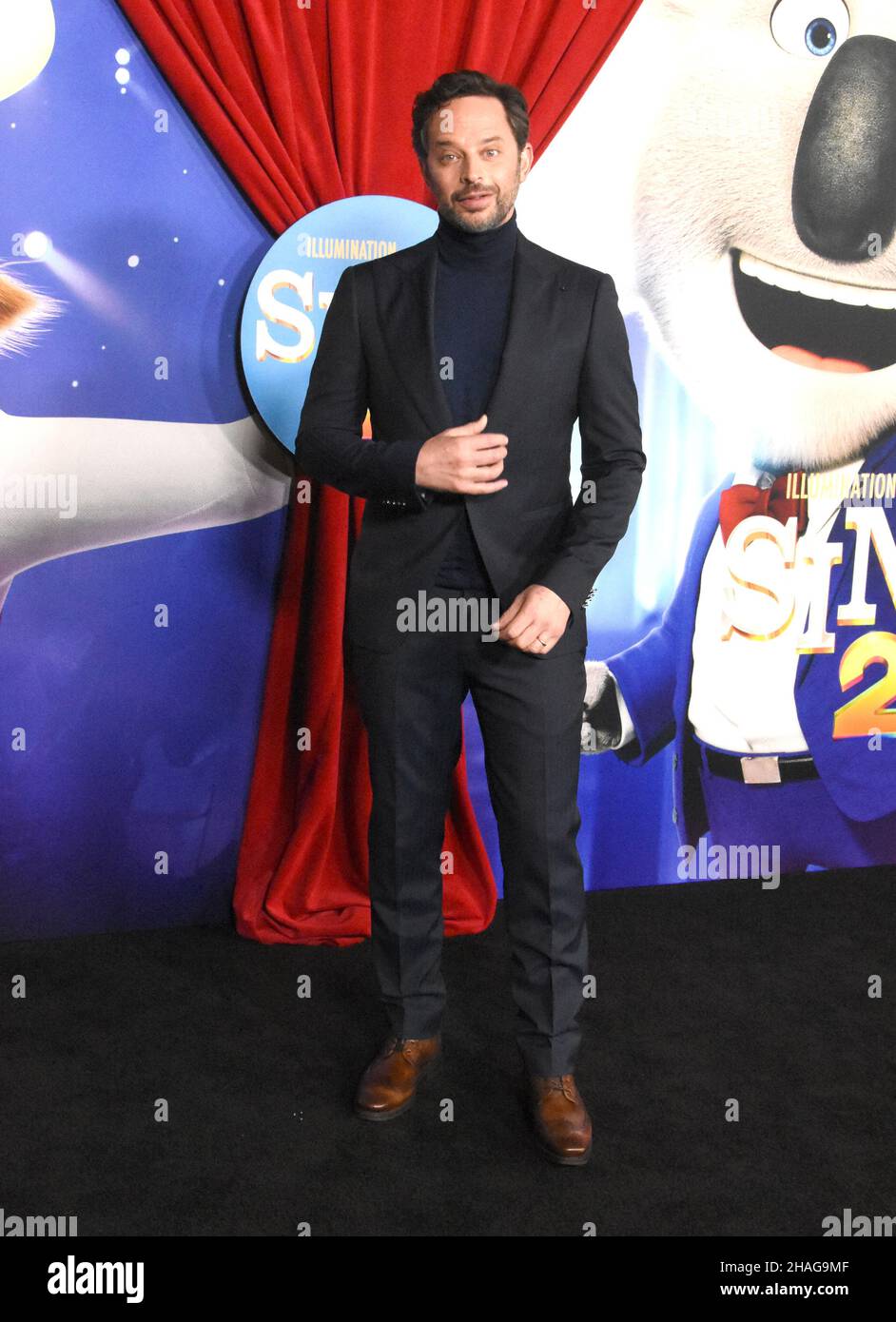 Los Angeles, California, USA 12th December 2021 Actor Nick Kroll ...