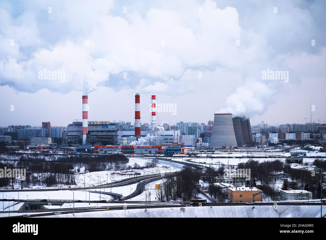 Environmental problem of environmental pollution and air in large ...