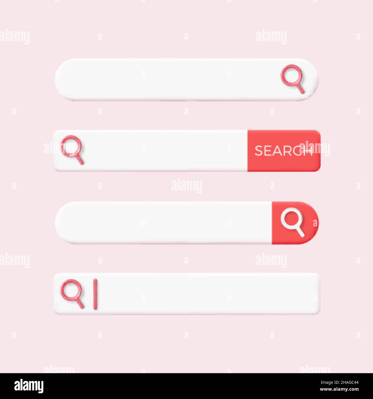 Vector cartoon search bar Stock Vector Images - Alamy