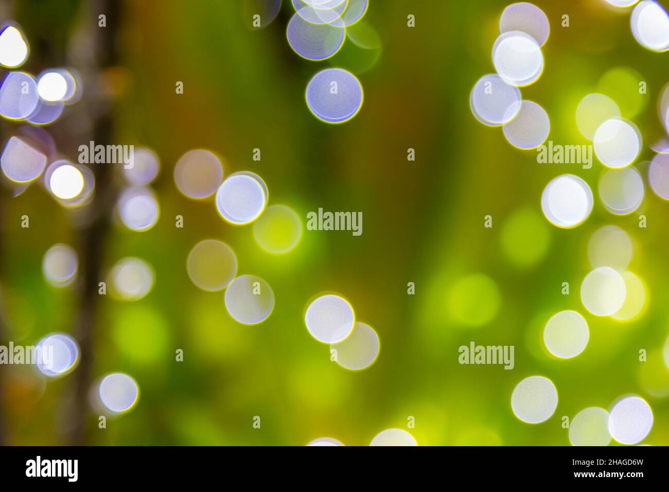 green bokeh abstract background Stock Photo - Alamy