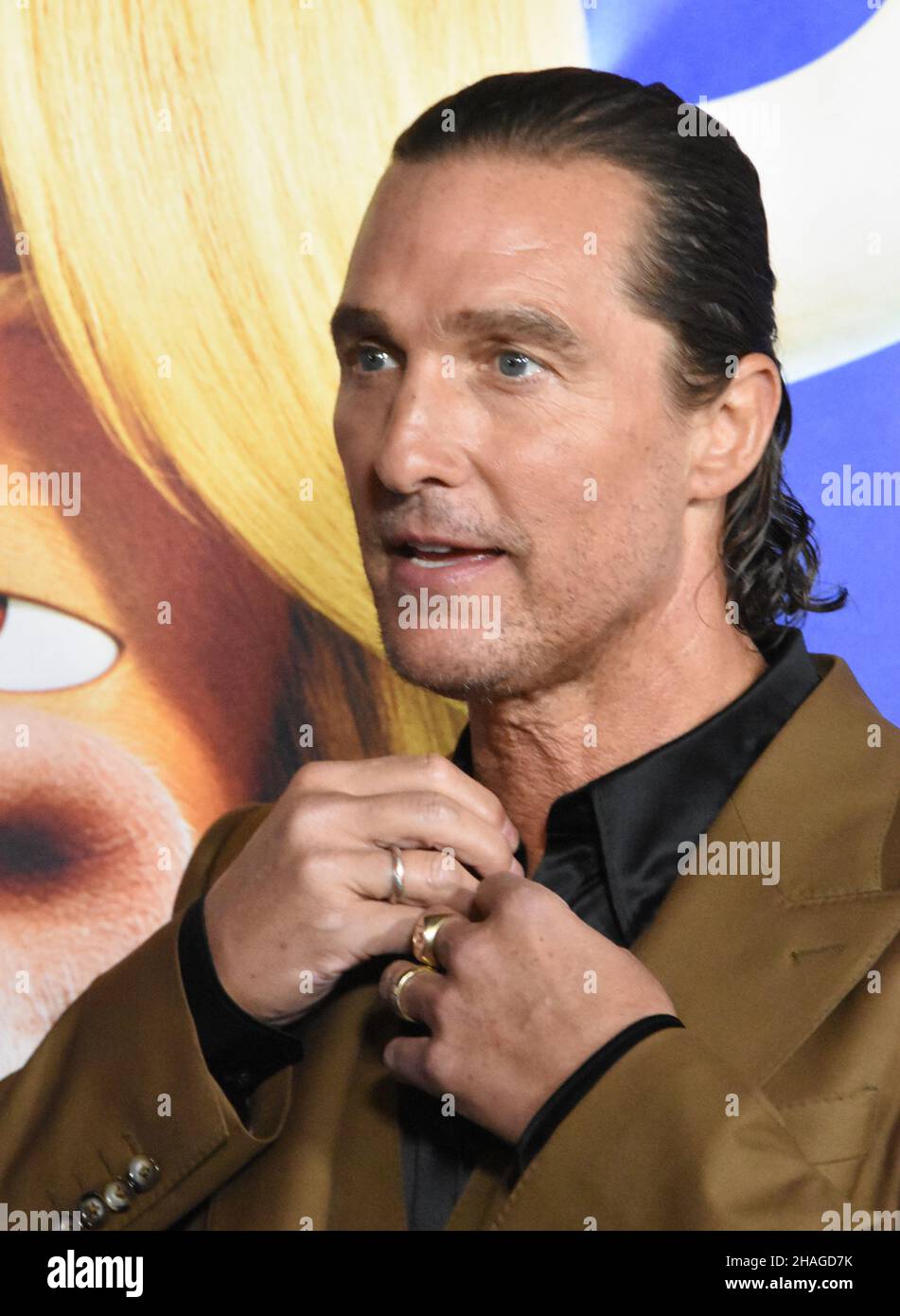 Los Angeles, California, USA 12th December 2021 Actor Matthew ...