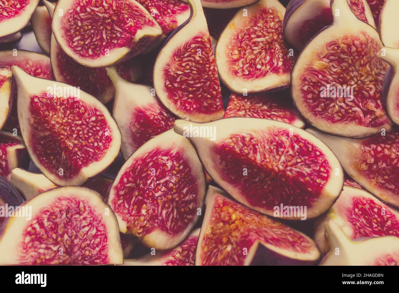 Top view tasty figs hi-res stock photography and images - Alamy